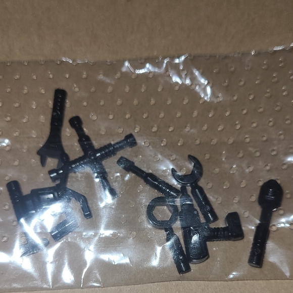 Lego | Toys | Lego City Mechanic Mini Figures Black 9 Tools Utensils In ...